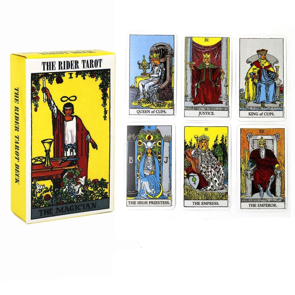 Rider Tarot Deck with Guidebook – Hipimi