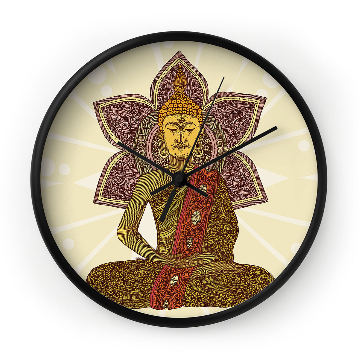 SITTING BUDDHA CLOCK – Hipimi